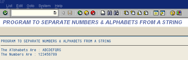 Separate Alphabets & Numbers In Any String.