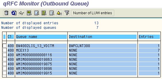 Qrfc Monitor Outbound Queue T Code Smq1 In Sap Basis