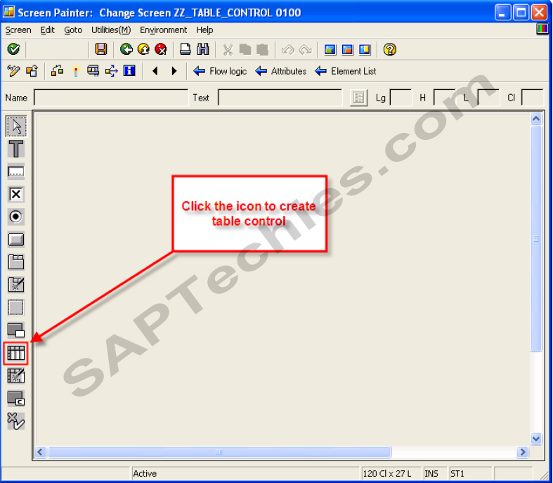 Create Table Control Adding Table Control To A Screen Table Control 5009