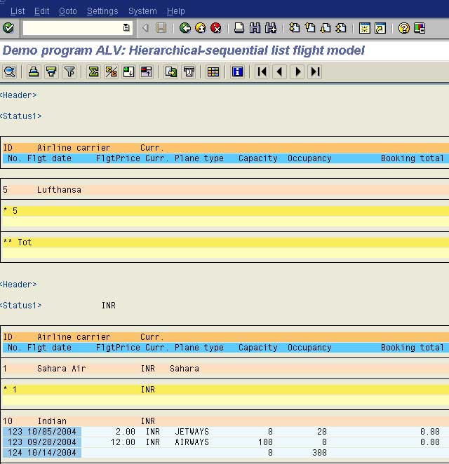 ALV (ABAP List Viewer) Overview