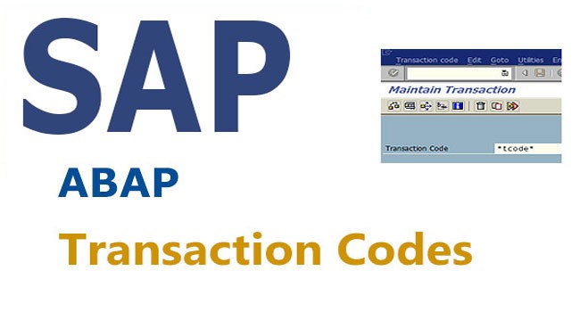 Sap Abap Transaction Codes
