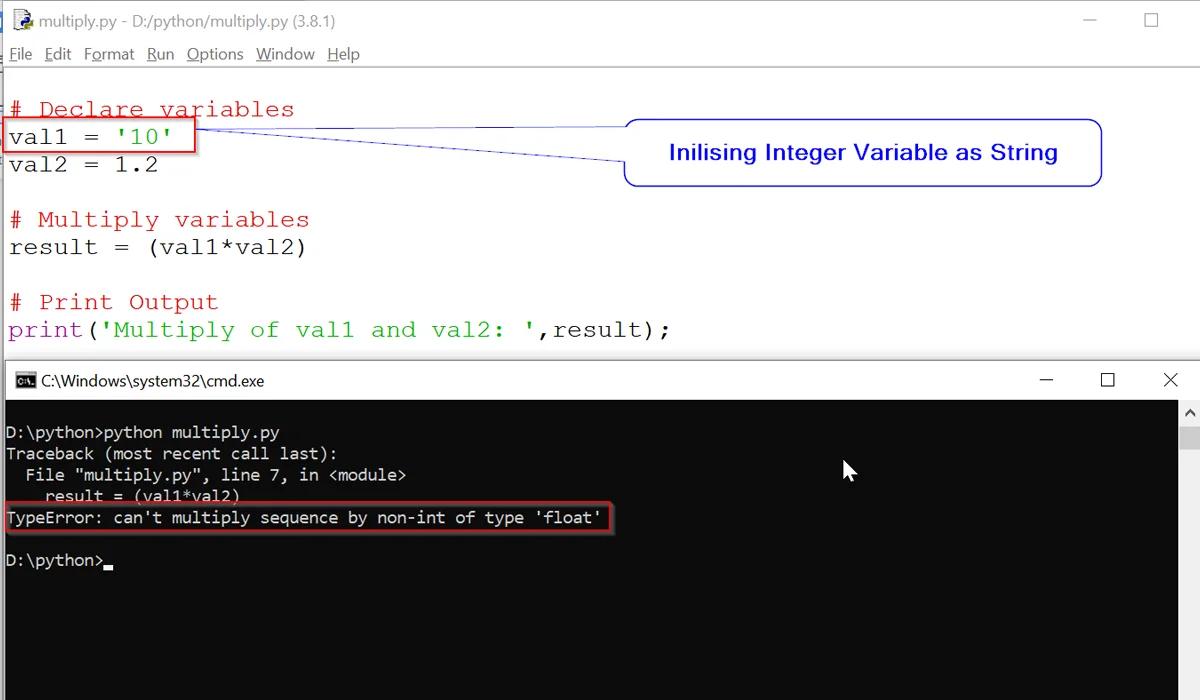 TypeError Can t Multiply Sequence By Non int Of Type float 