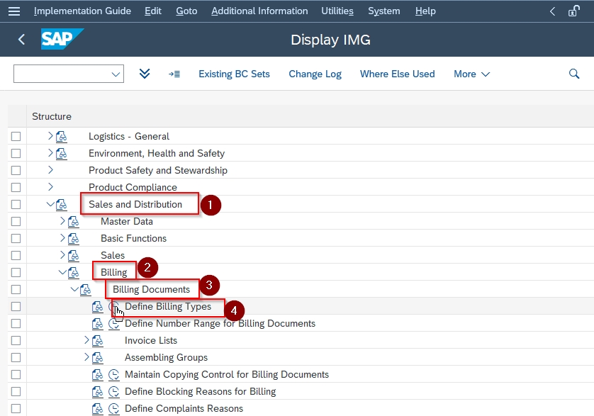 How To Define SAP Billing Document Type 