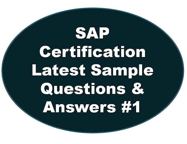 Sap Abap Certification Exam Questions And Answers