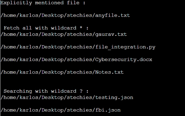 How To Use Glob Function To Find Files Recursively In Python