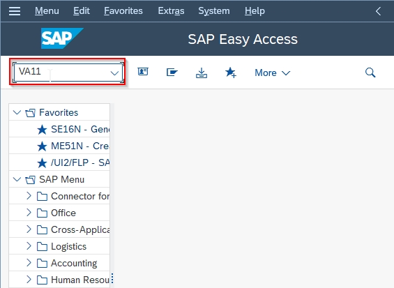 How To Create Inquiry In SAP VA11