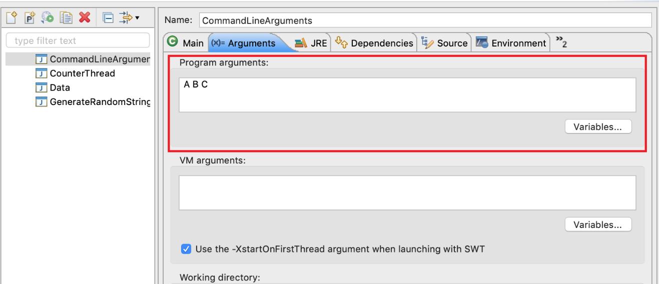 Command line Argument In Java