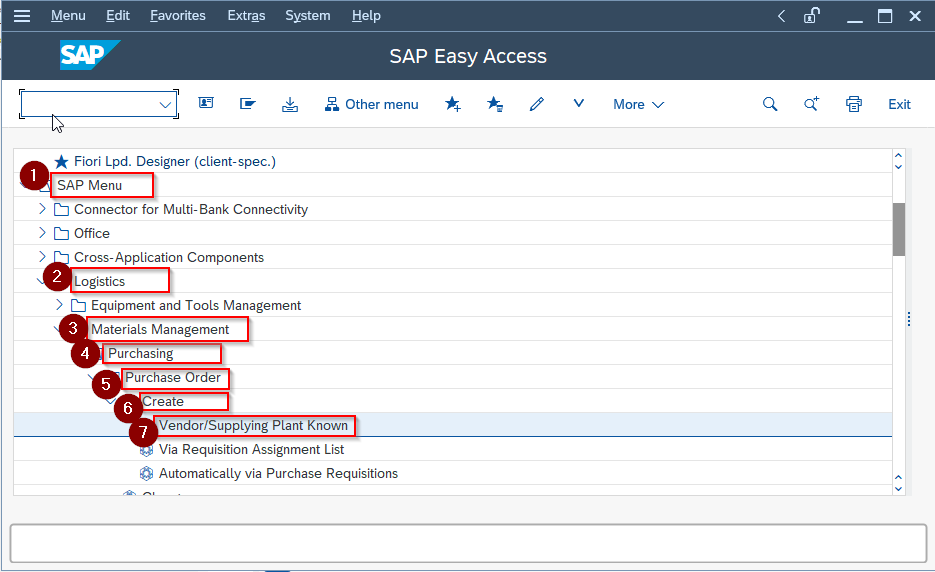 How To Create Purchase Order In SAP 
