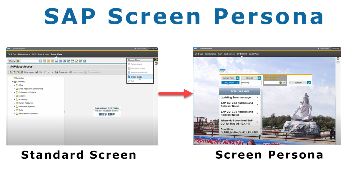 What is SAP Screen Persona?