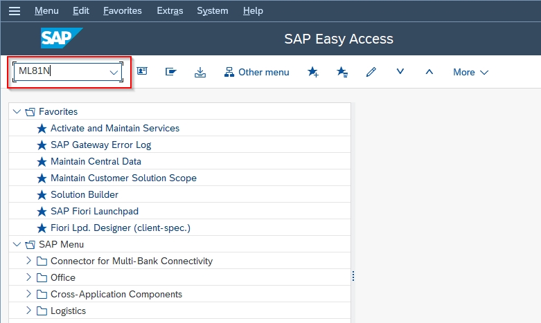 How To Create Service Entry Sheet 
