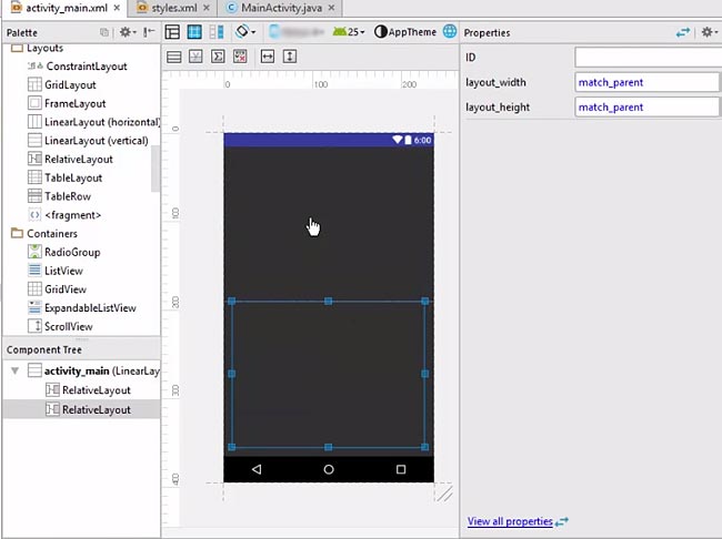 Split Screen using Multiple Layout