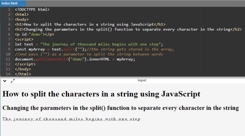 How To Split A String Into A Python Array Programmer Help How To Split A String Into A